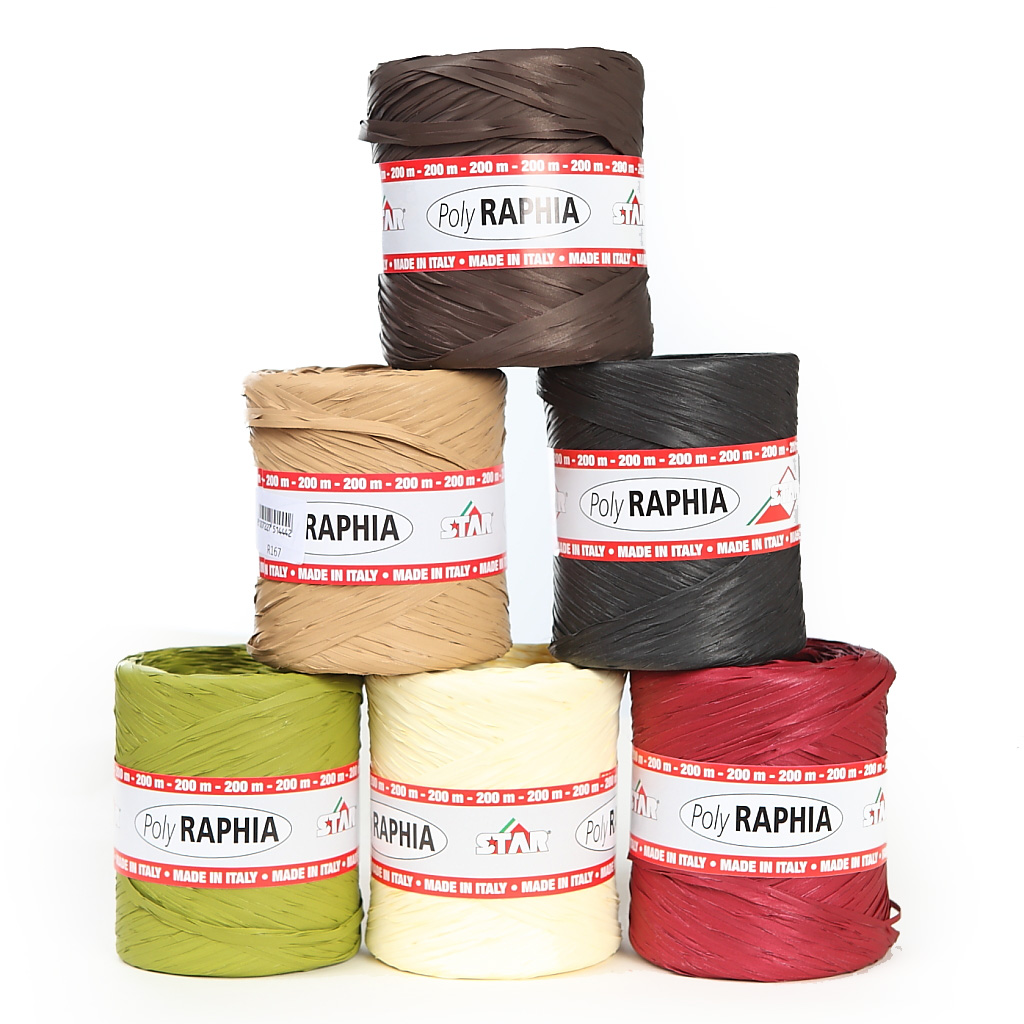 ROLLO DE RAFIA 5MM 200MT VLT | andudecor.com